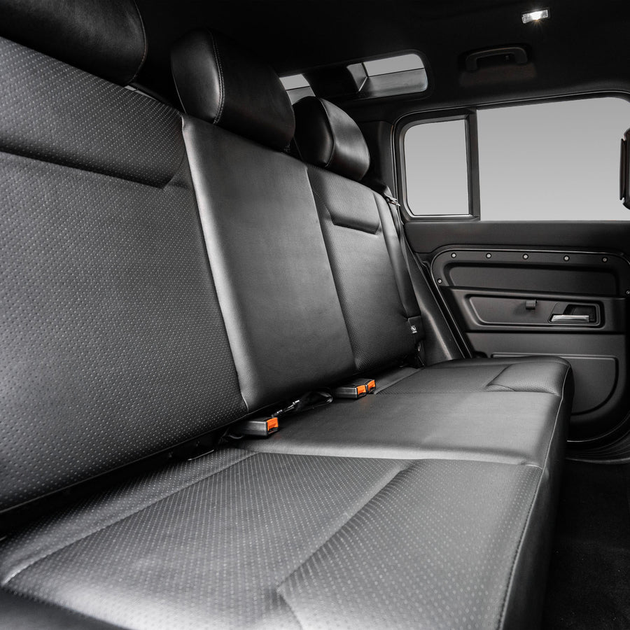 New Land Rover Defender rear seat conversion – Sterling Automotive Design