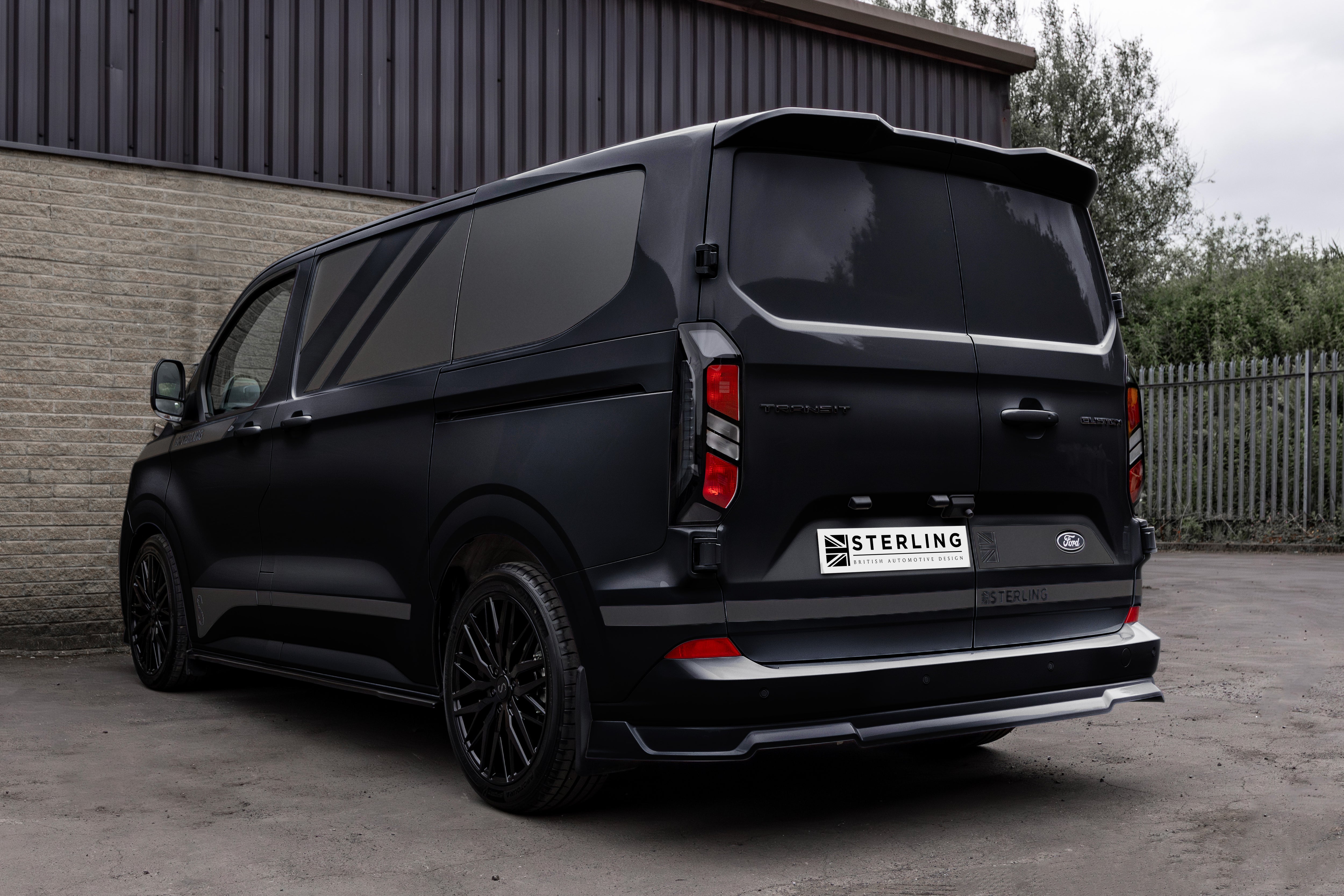 Black New Transit Custom For Sale - Full in Agate Black – Sterling ...