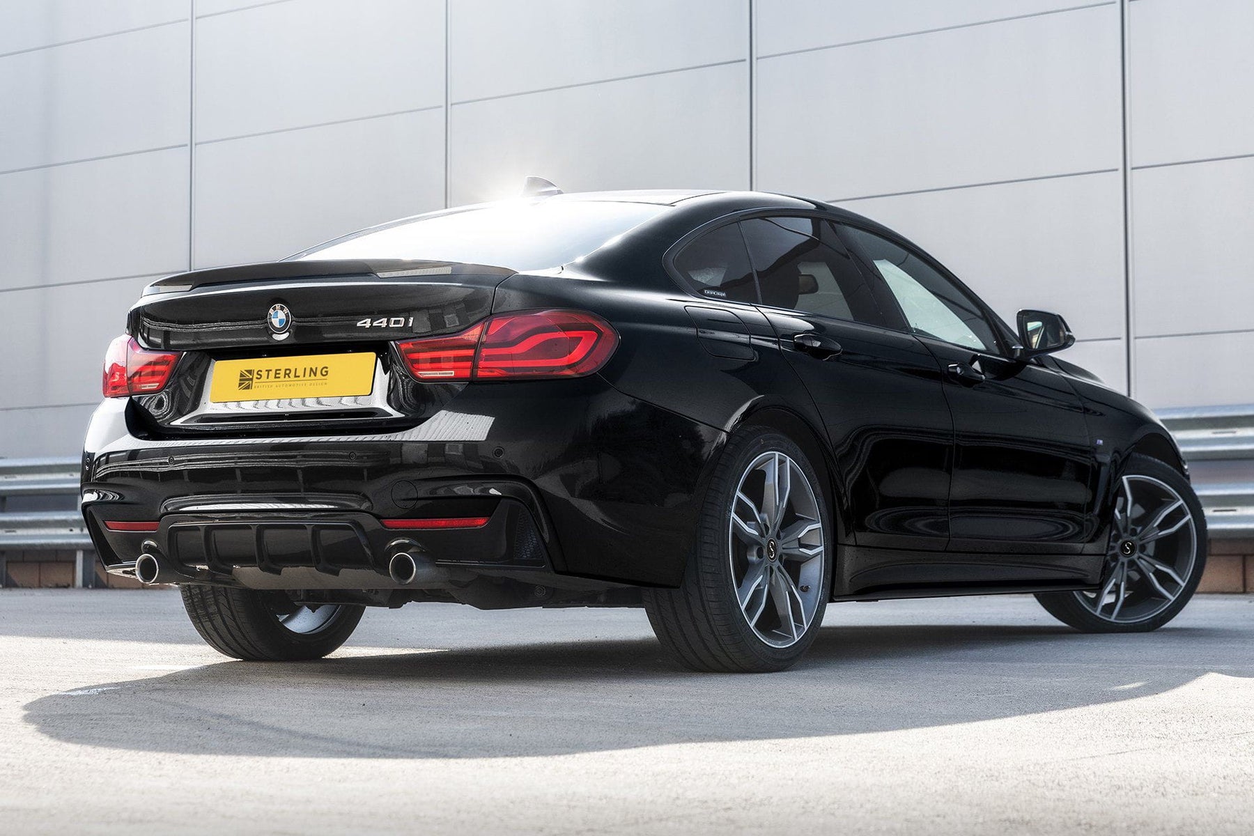 BMW 4 Series M Performance Style Rear Diffuser (F32/F33) - Single Tail ...