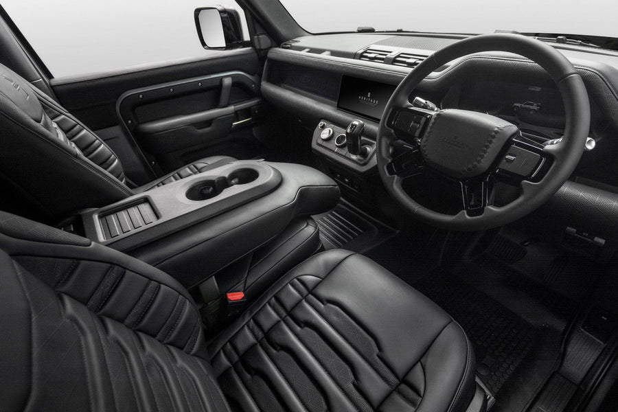 Land Rover New Defender Interior Leather Conversion: Blade Design ...