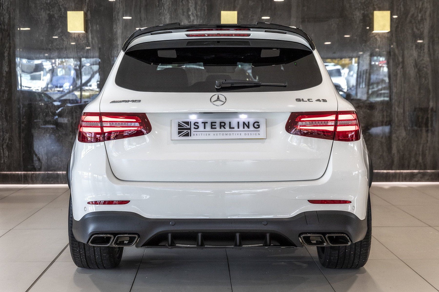 Mercedes-Benz GLC Roof Spoiler (X253) – Sterling Automotive Design