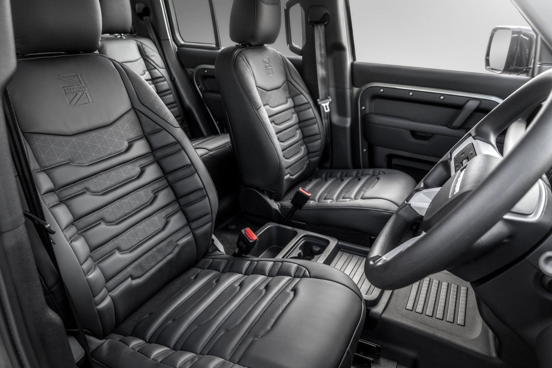 Land Rover New Defender Interior Leather Conversion: Blade Design ...