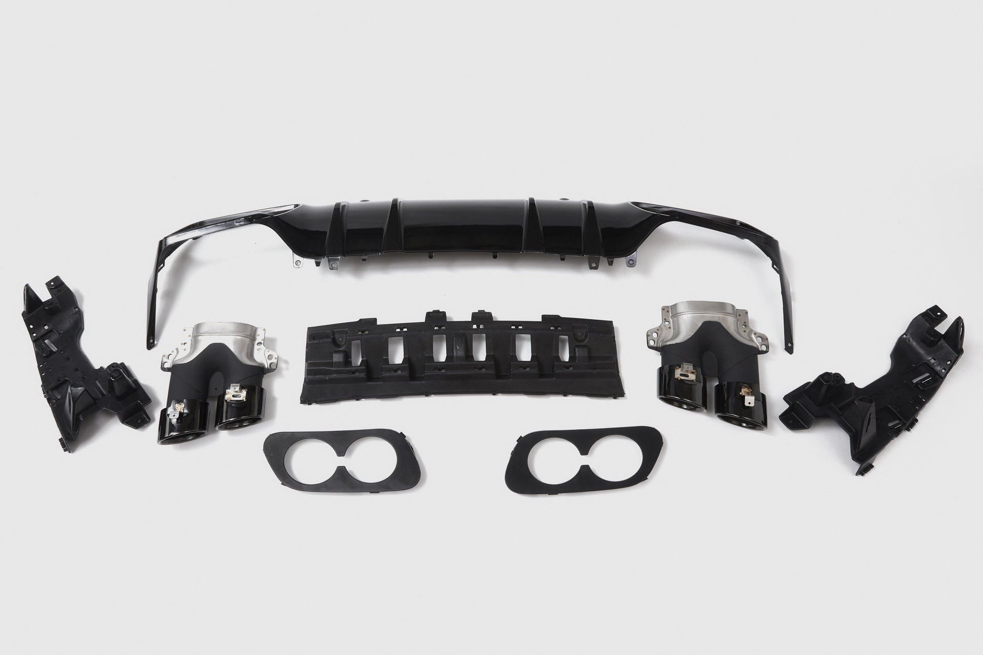 Mercedes-Benz C-Class Coupe C43 AMG Style Rear Diffuser (W205/C205 ...