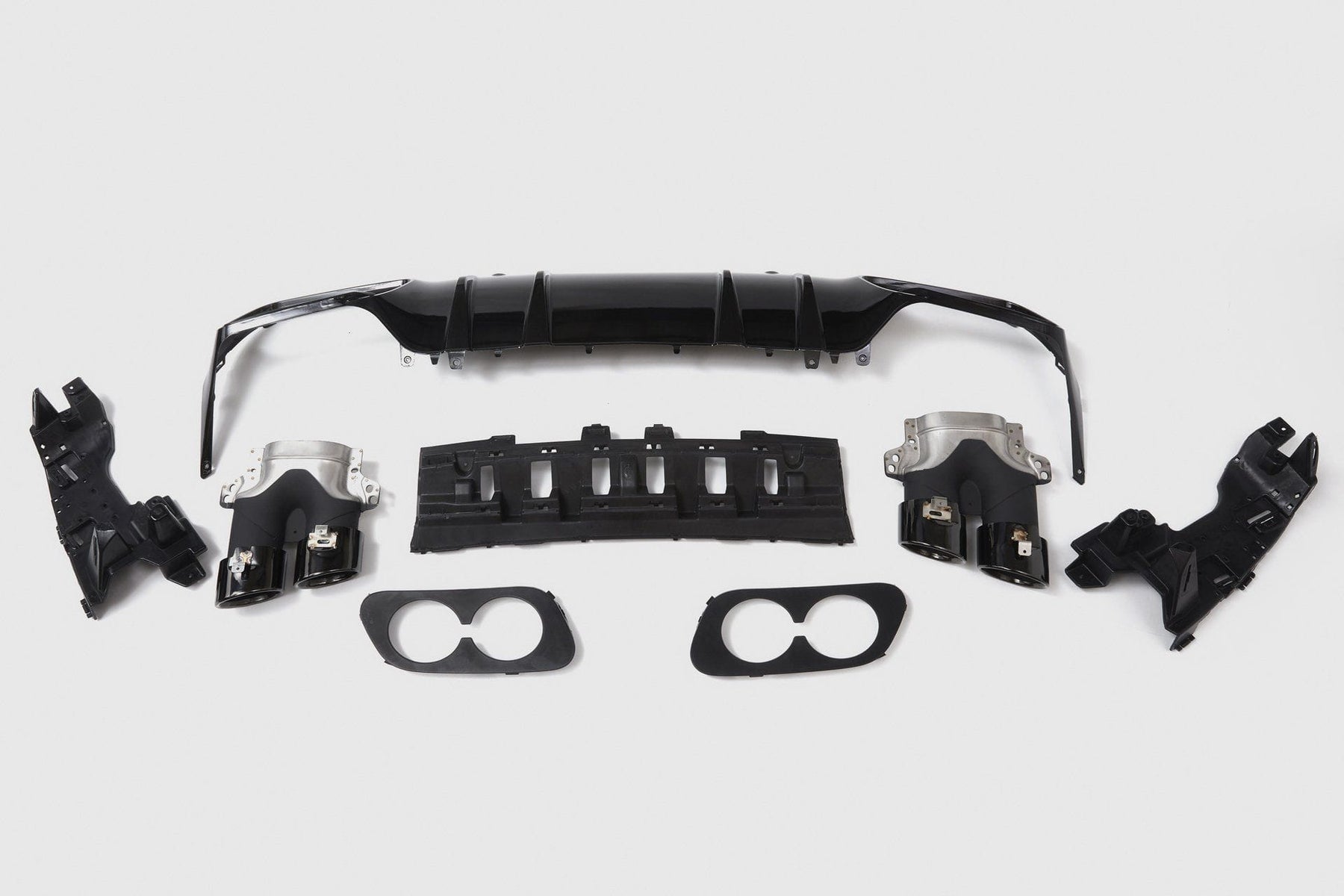 Mercedes-Benz C-Class Coupe C43 AMG Style Rear Diffuser (W205/C205 ...