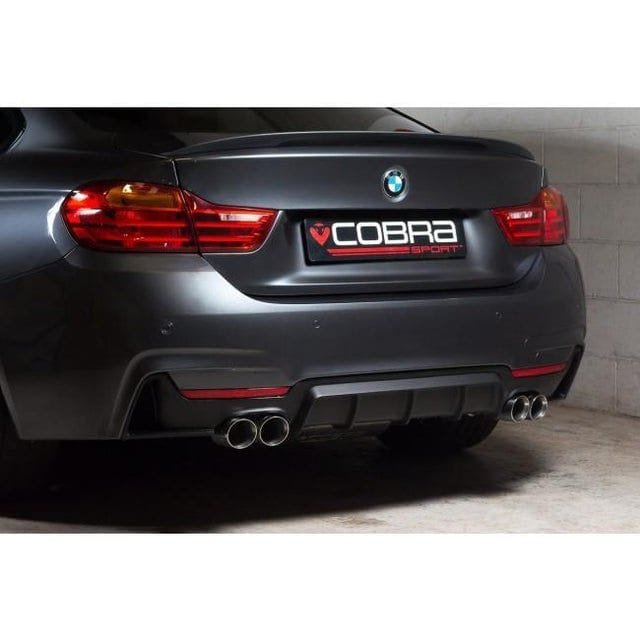 BMW 430D (F32/F33/F36) Quad Exit M4 Style Performance Exhaust ...