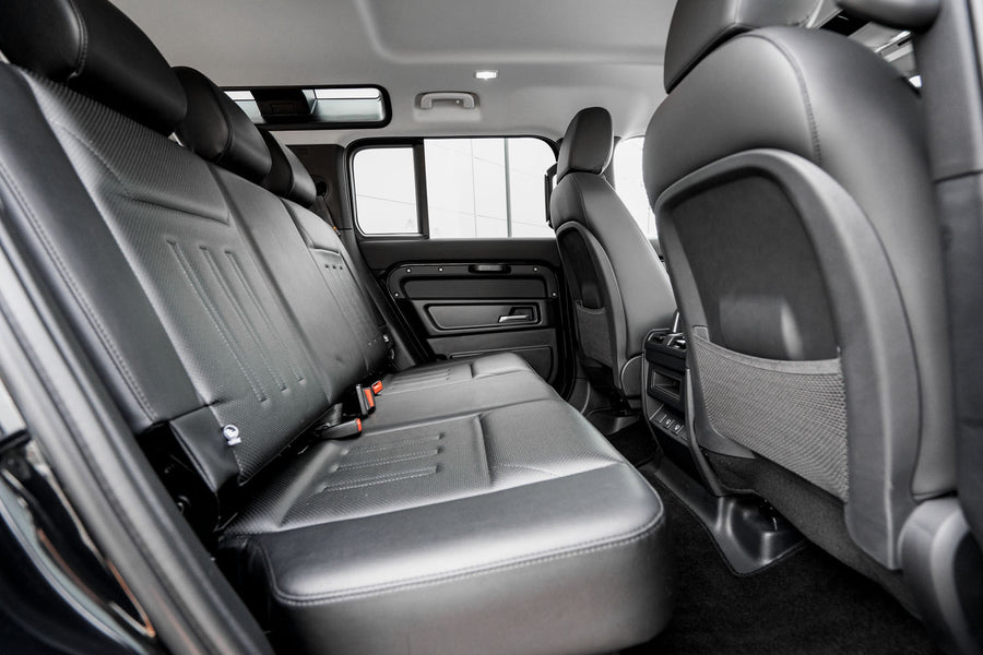 New Land Rover Defender rear seat conversion – Sterling Automotive Design