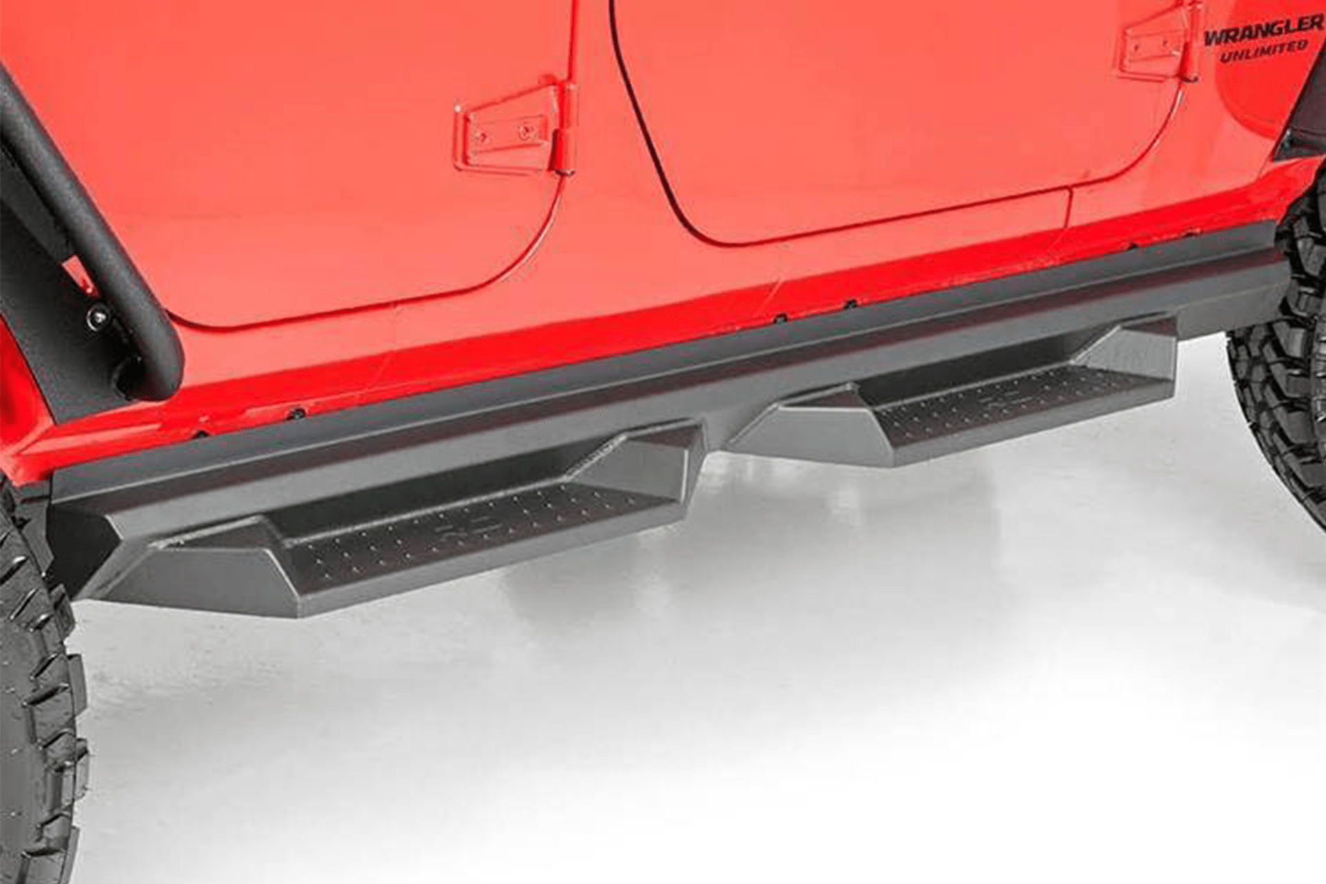 Jeep Wrangler JK 4 door Side Steps – Sterling Automotive Design